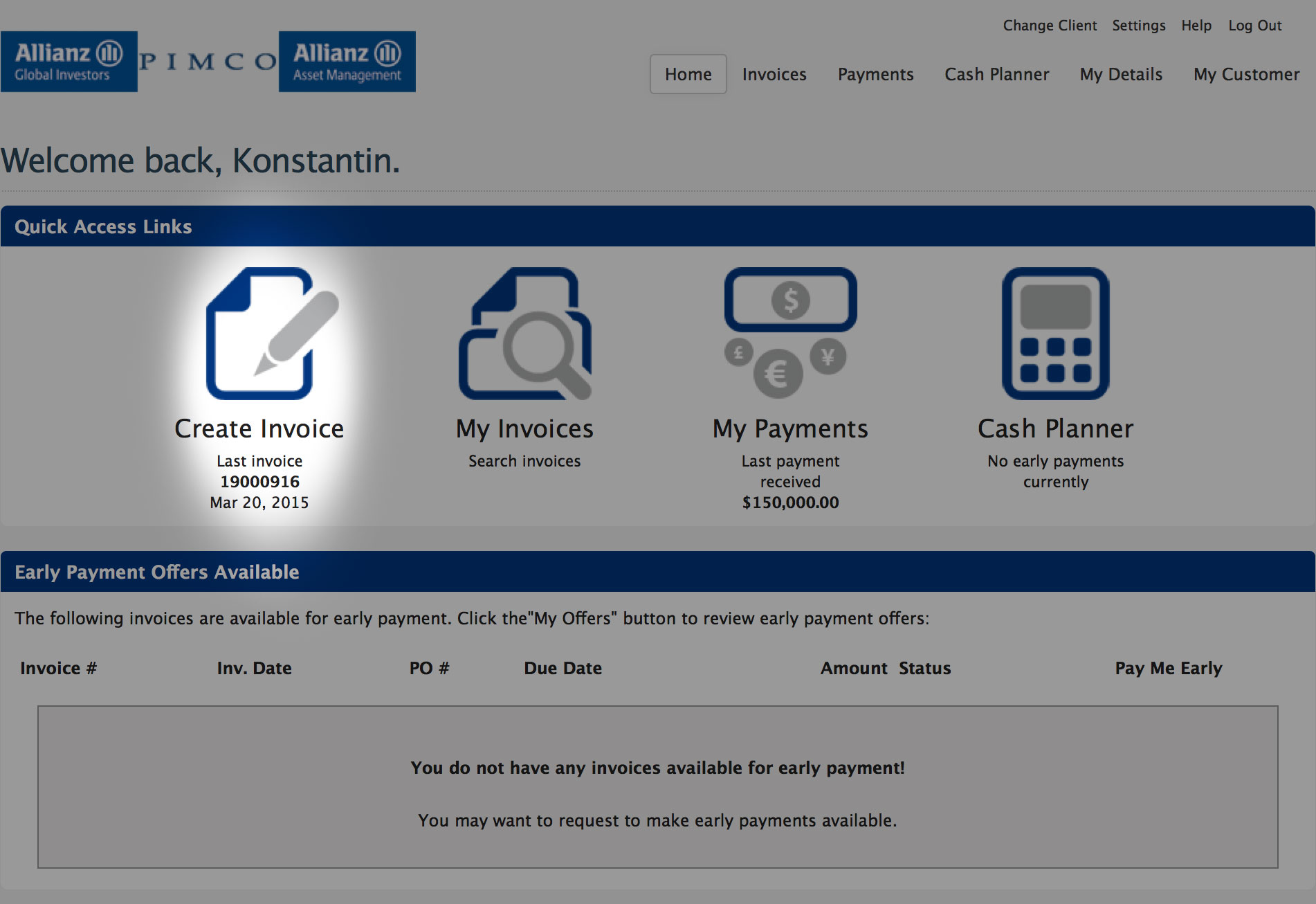 Allianz - How do I create a non-PO based invoice (eForm)?: 000006417