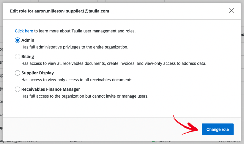 Q. How do I change user roles?: 000003385